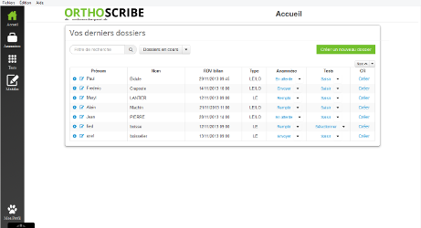 OrthoScribe | Accueil